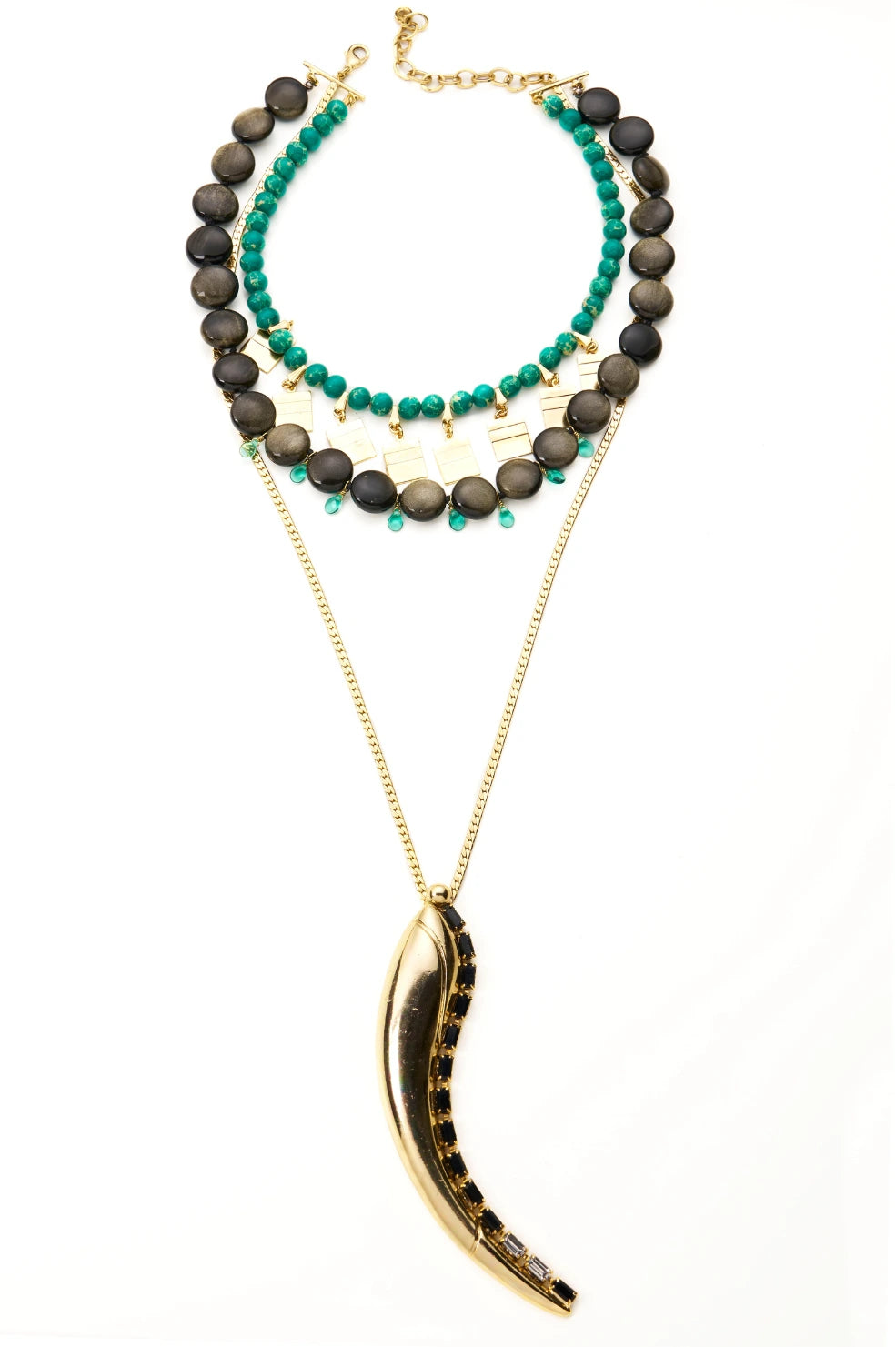 DYLANLEX Chain Necklace | 18k Gold Plated | Layerable | Vintage Style ...