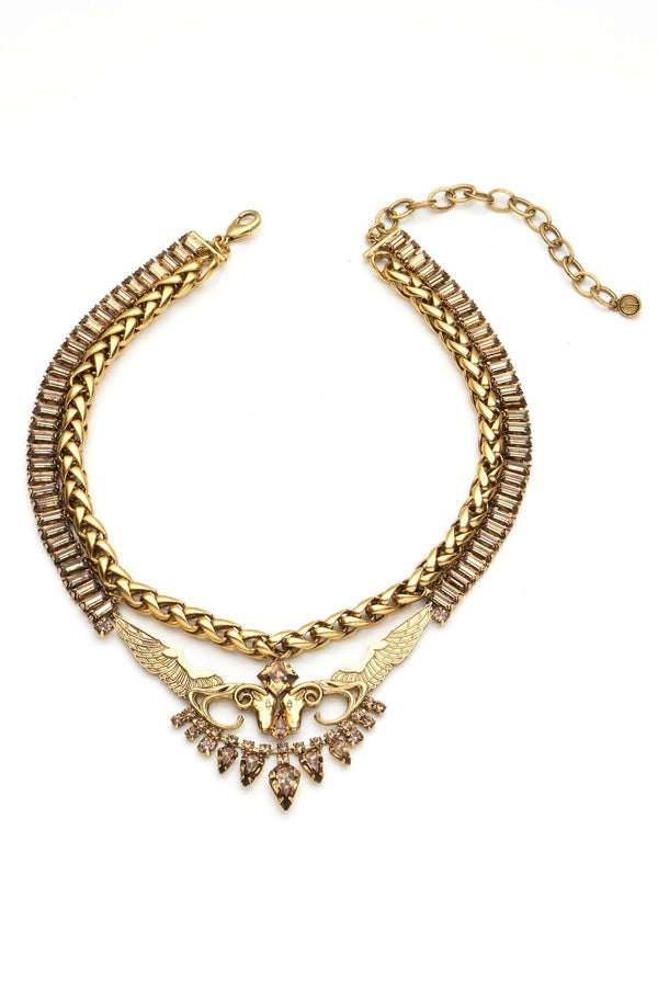 DYLANLEX Chain Necklace | 18k Gold Plated | Layerable | Vintage Style ...