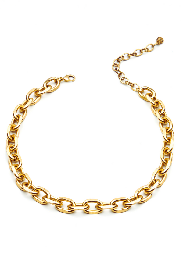 DYLANLEX Chain Necklace | 18k Gold Plated | Layerable | Vintage Style ...